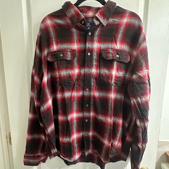 George | Shirts | Mens George Red And Black Checkered Shirt | Poshmark